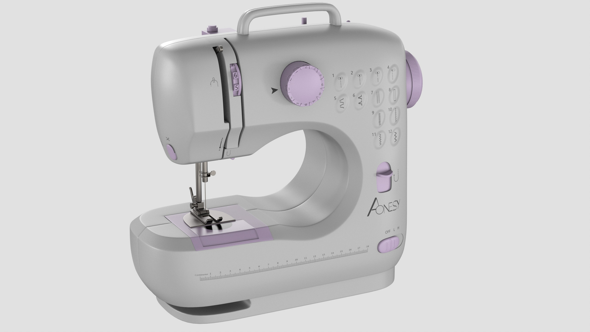 Aonesy portable sewing machine model - TurboSquid 1705635