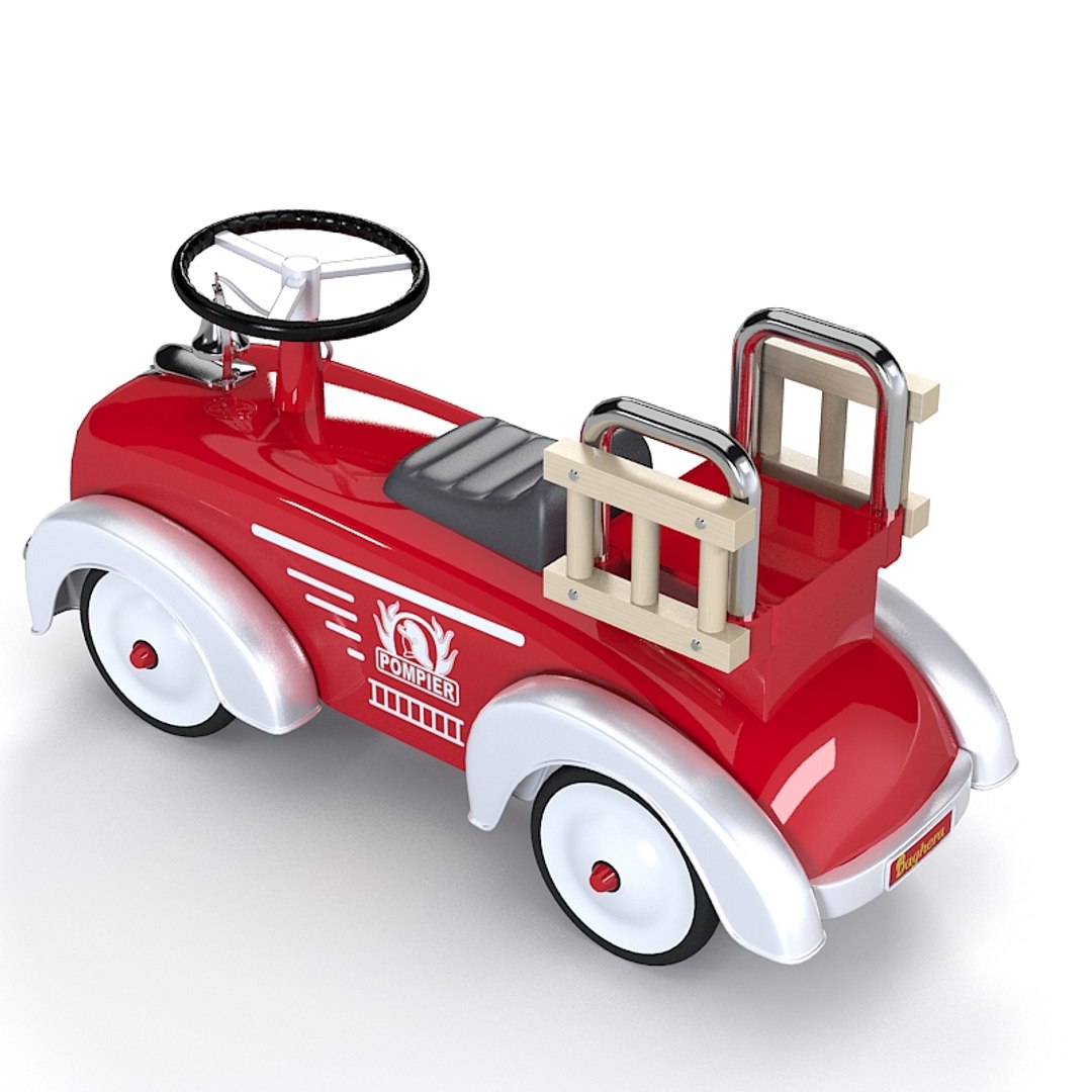 3d speedster pompier toy car