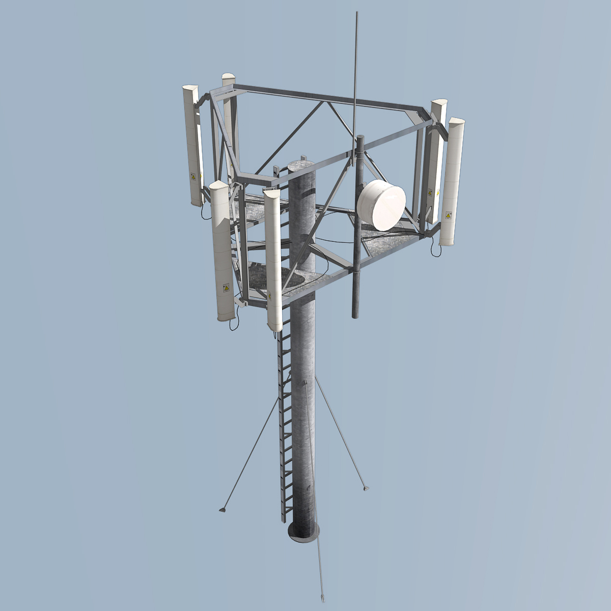 3d cell tower antenna