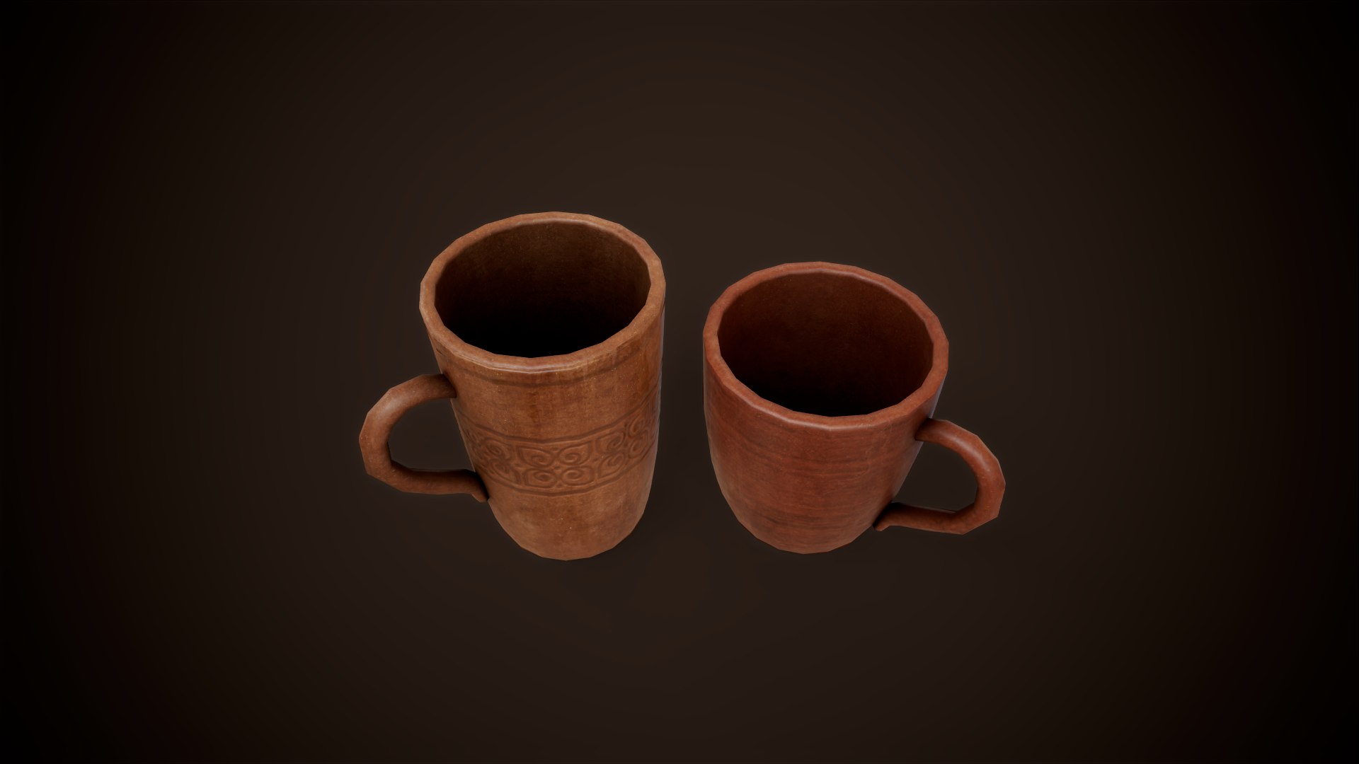 Medieval Clay Tableware Pack 3D Model - TurboSquid 2048465