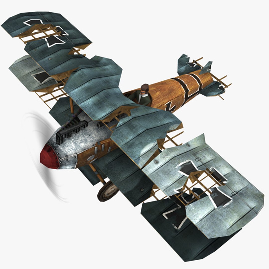 3d Model Albatros D Ii Aircraft Games