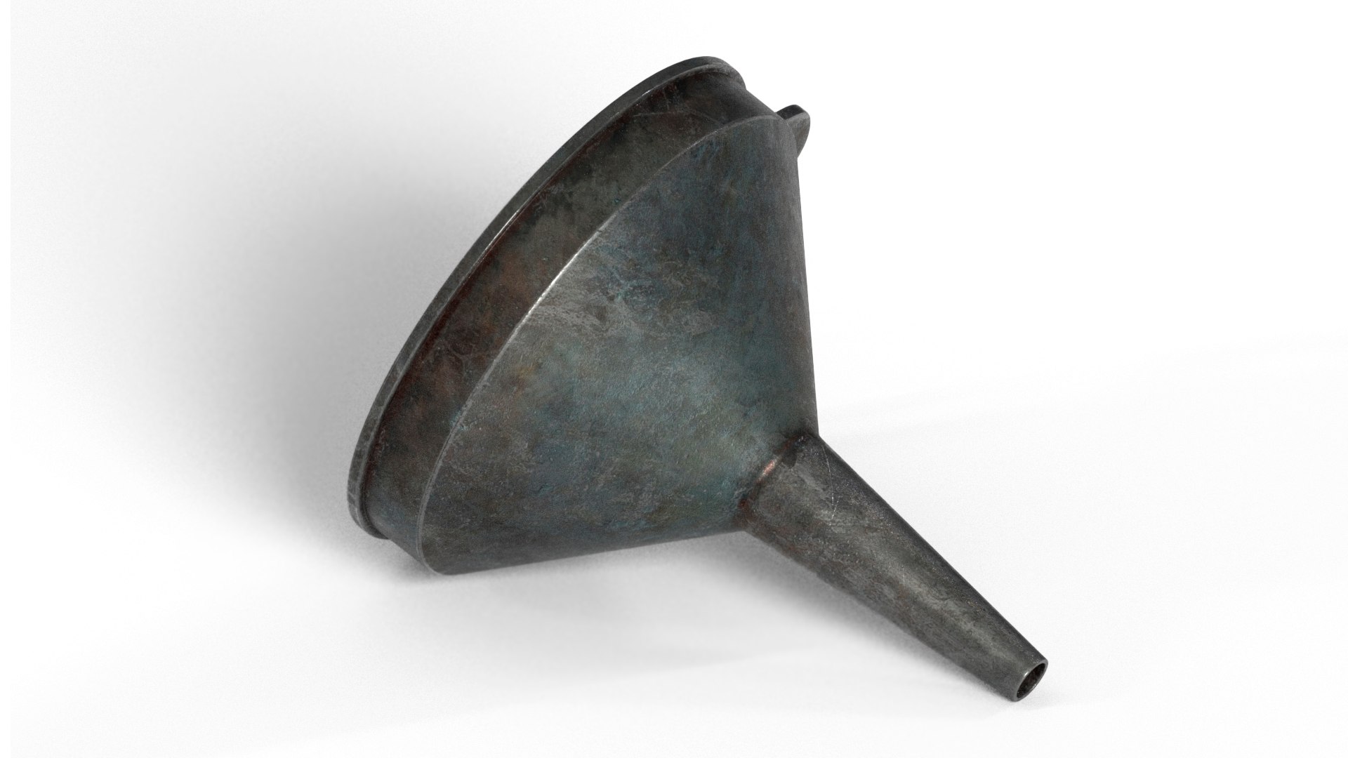 Funnel Metal 3D Model - TurboSquid 1665843
