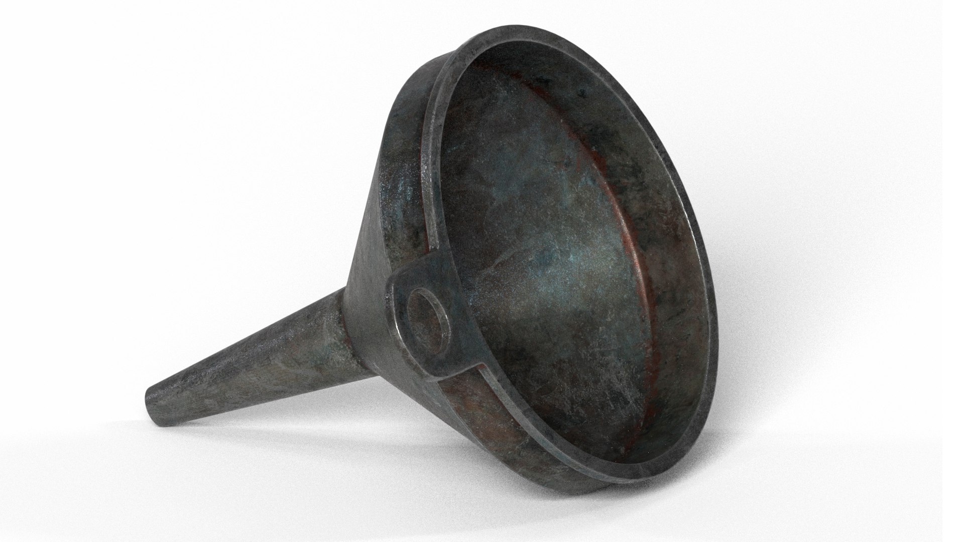 Funnel Metal 3D Model - TurboSquid 1665843