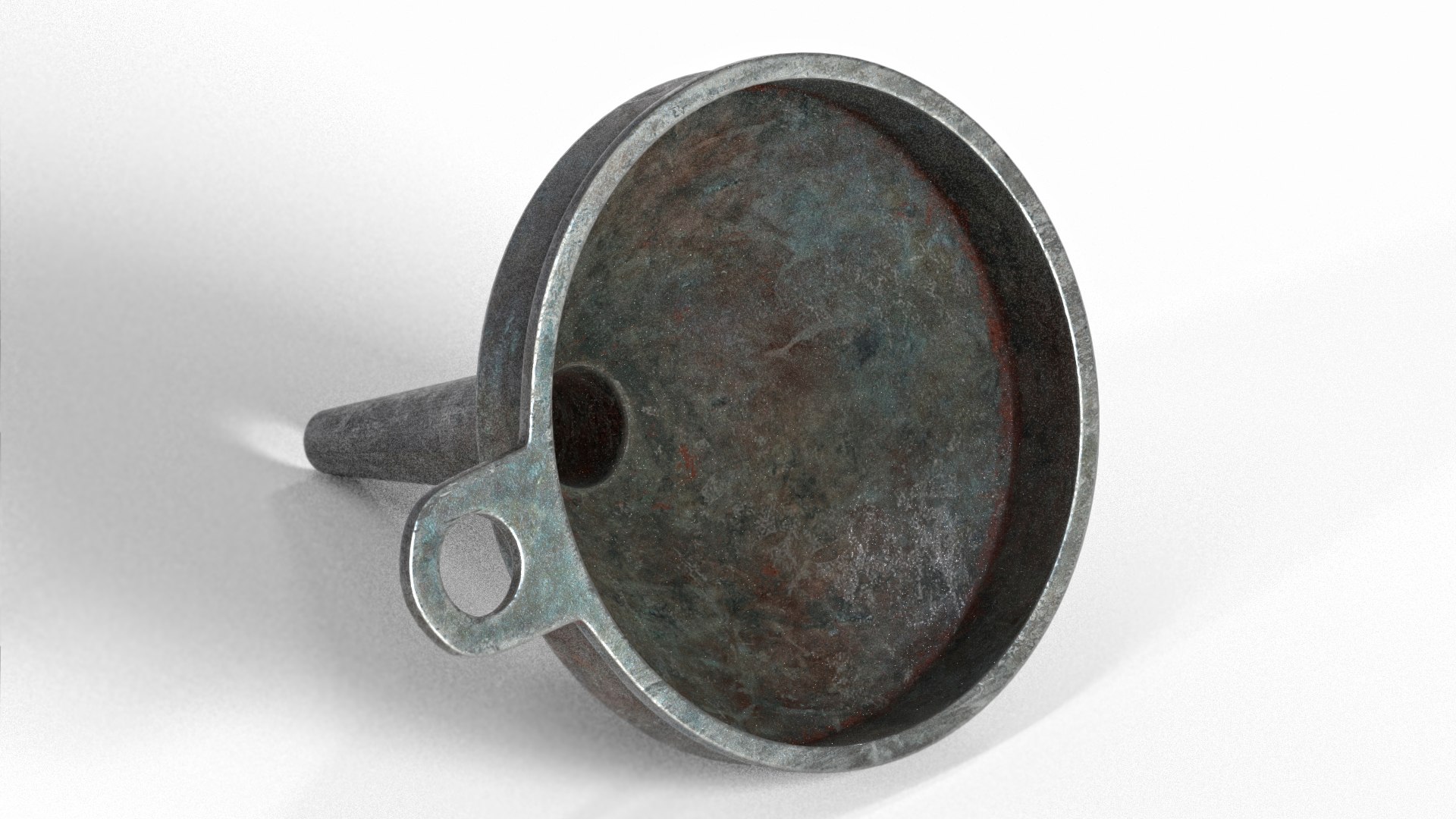 Funnel Metal 3D Model - TurboSquid 1665843