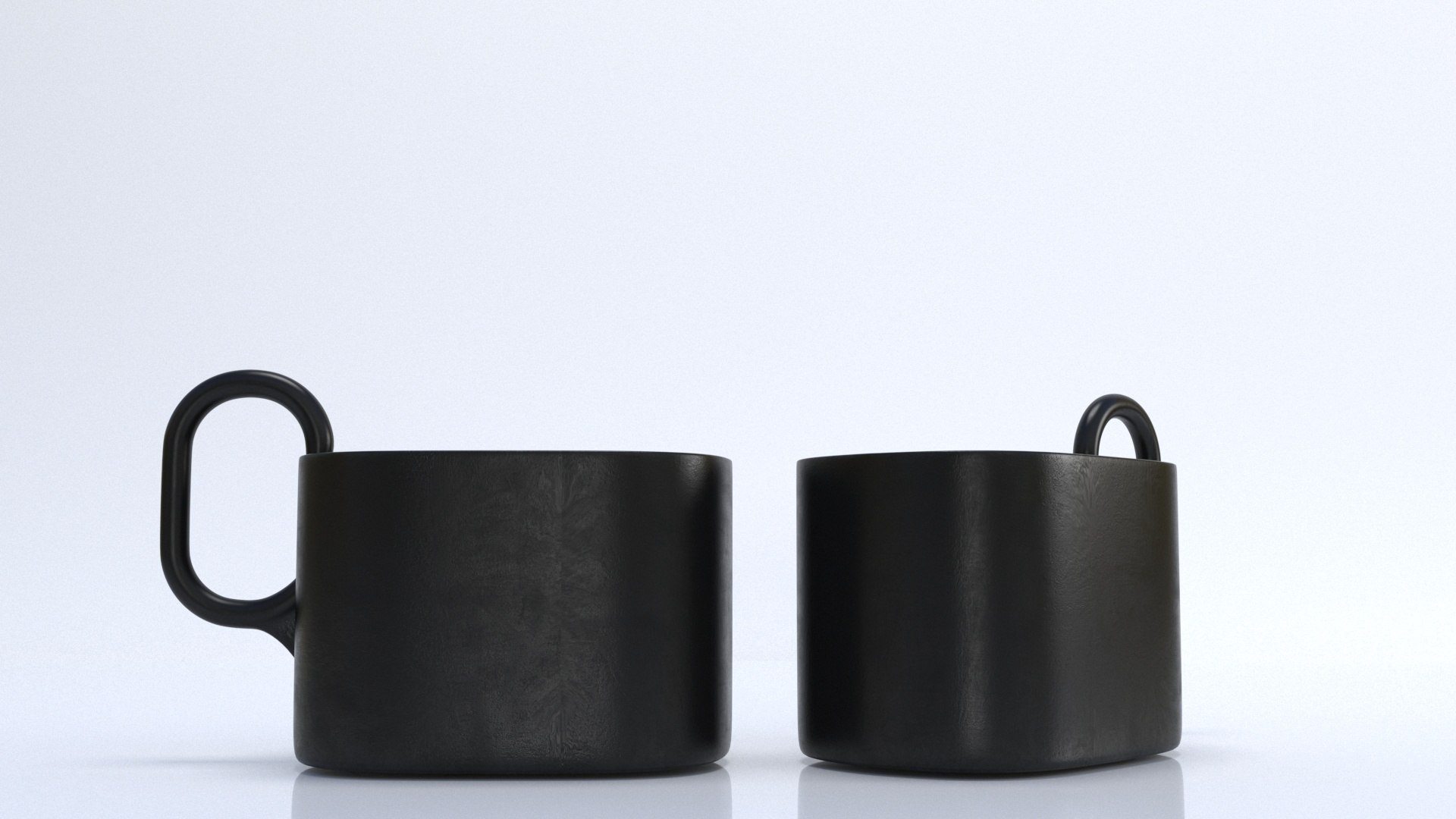 Stylish modern cup design 3D model - TurboSquid 1659997