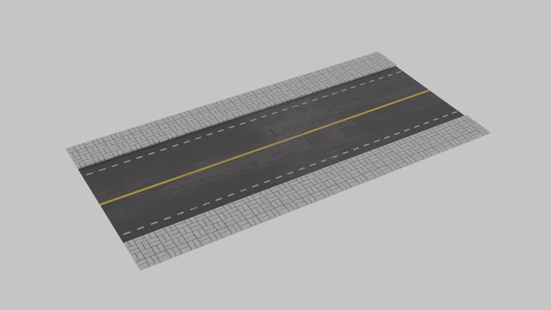 3D Modular Road Pack - TurboSquid 2327530