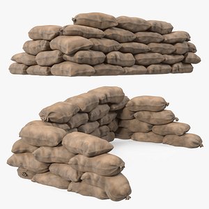 Sandbags 3D Models for Download | TurboSquid