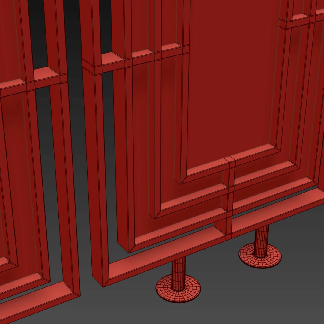 Decorative Partition Set 41 Model - TurboSquid 1557461