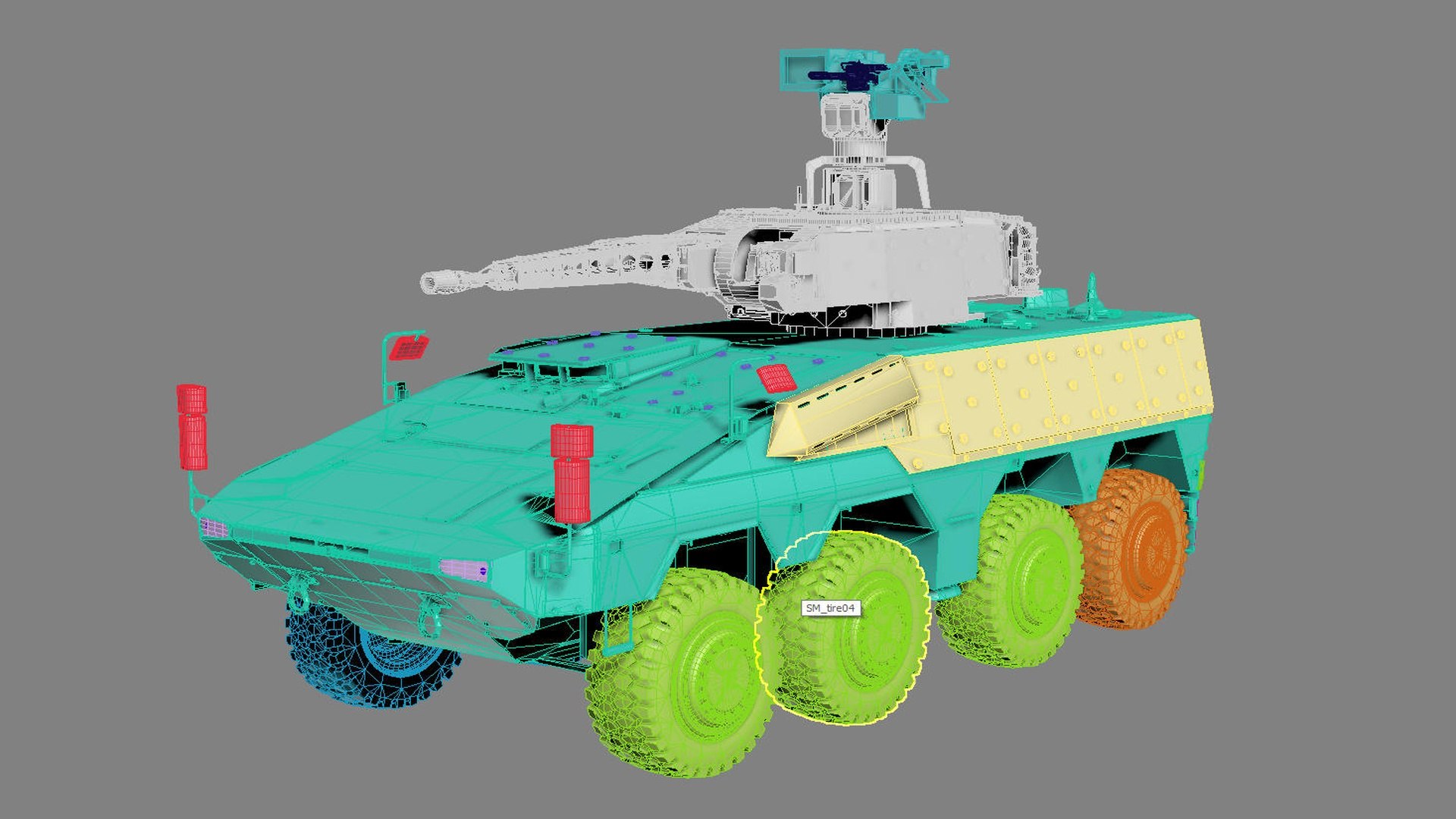 Boxer CRV 3D Model - TurboSquid 2521131