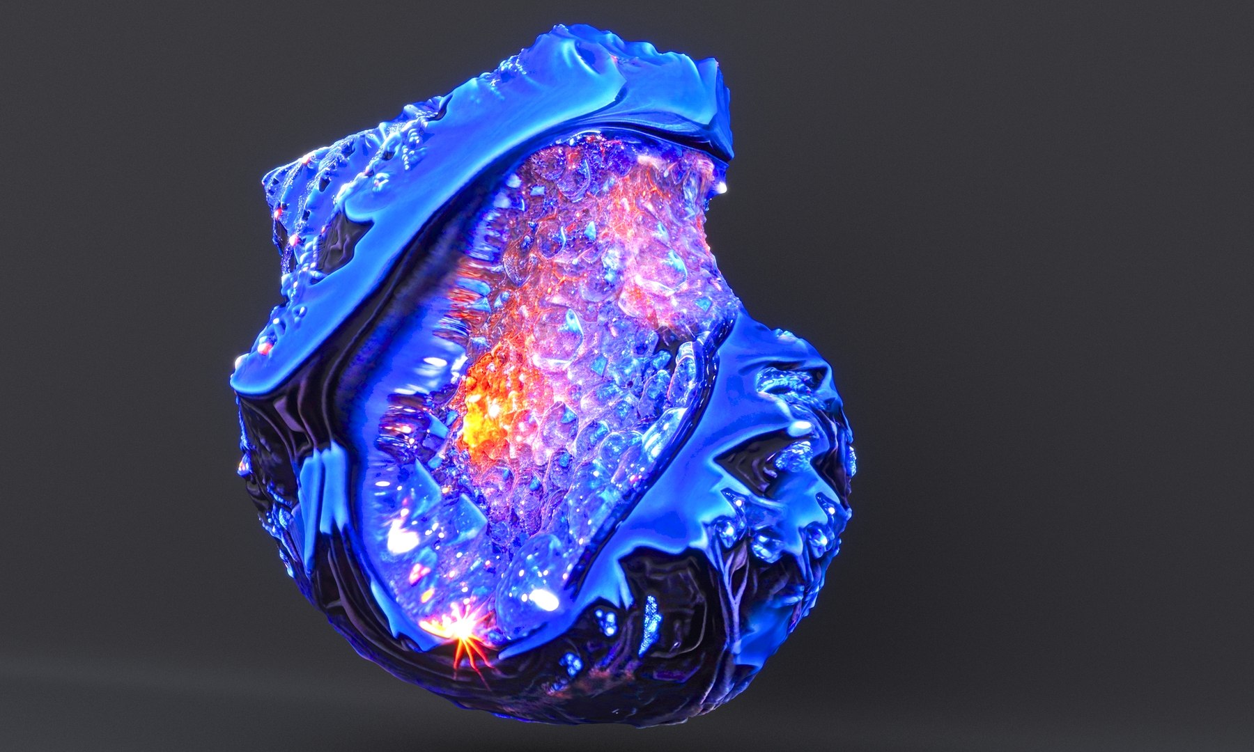 Colorfull Seashell Pack 3D model - TurboSquid 2176957