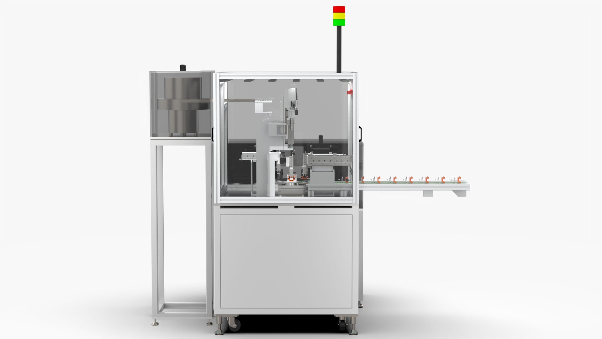 Automatic Nut Washer Bolt Assembly Machine 3D model - TurboSquid 2011262