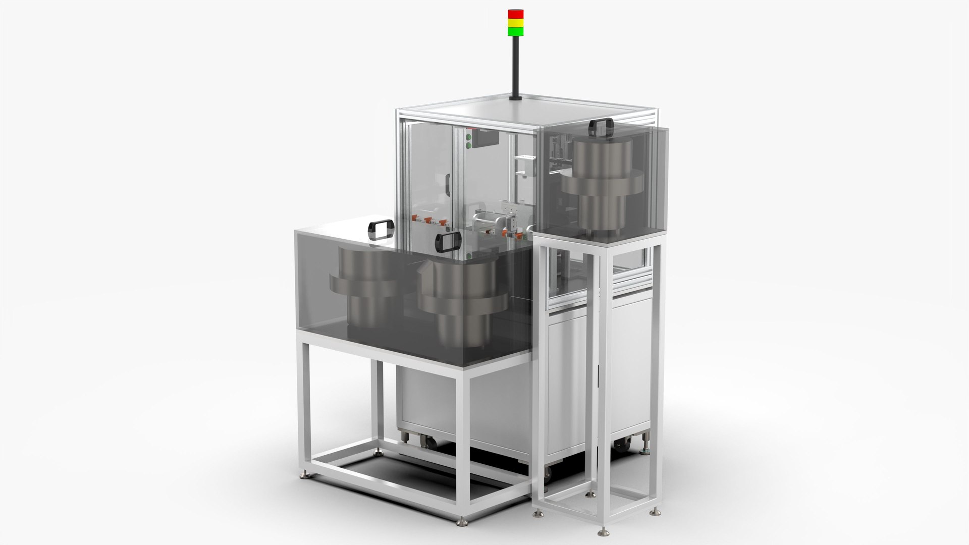 Automatic Nut Washer Bolt Assembly Machine 3D model - TurboSquid 2011262