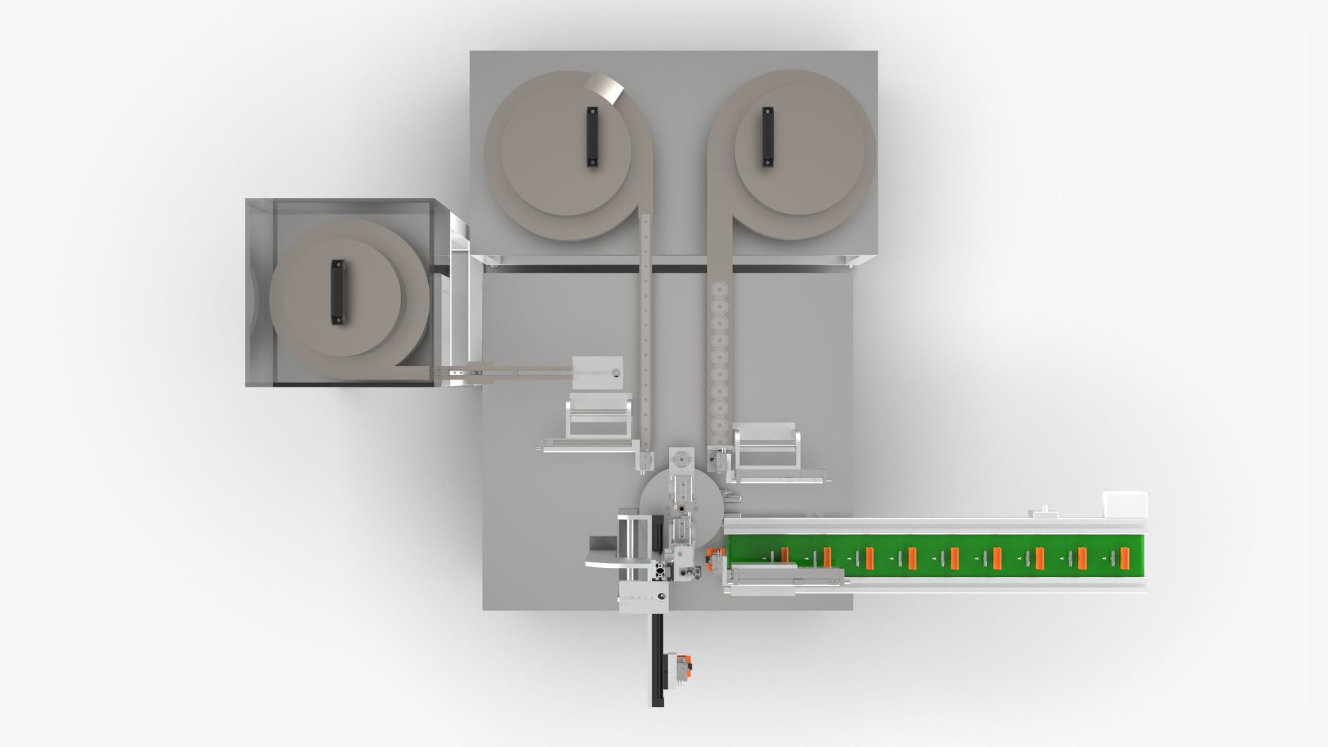 Automatic Nut Washer Bolt Assembly Machine 3D model - TurboSquid 2011262