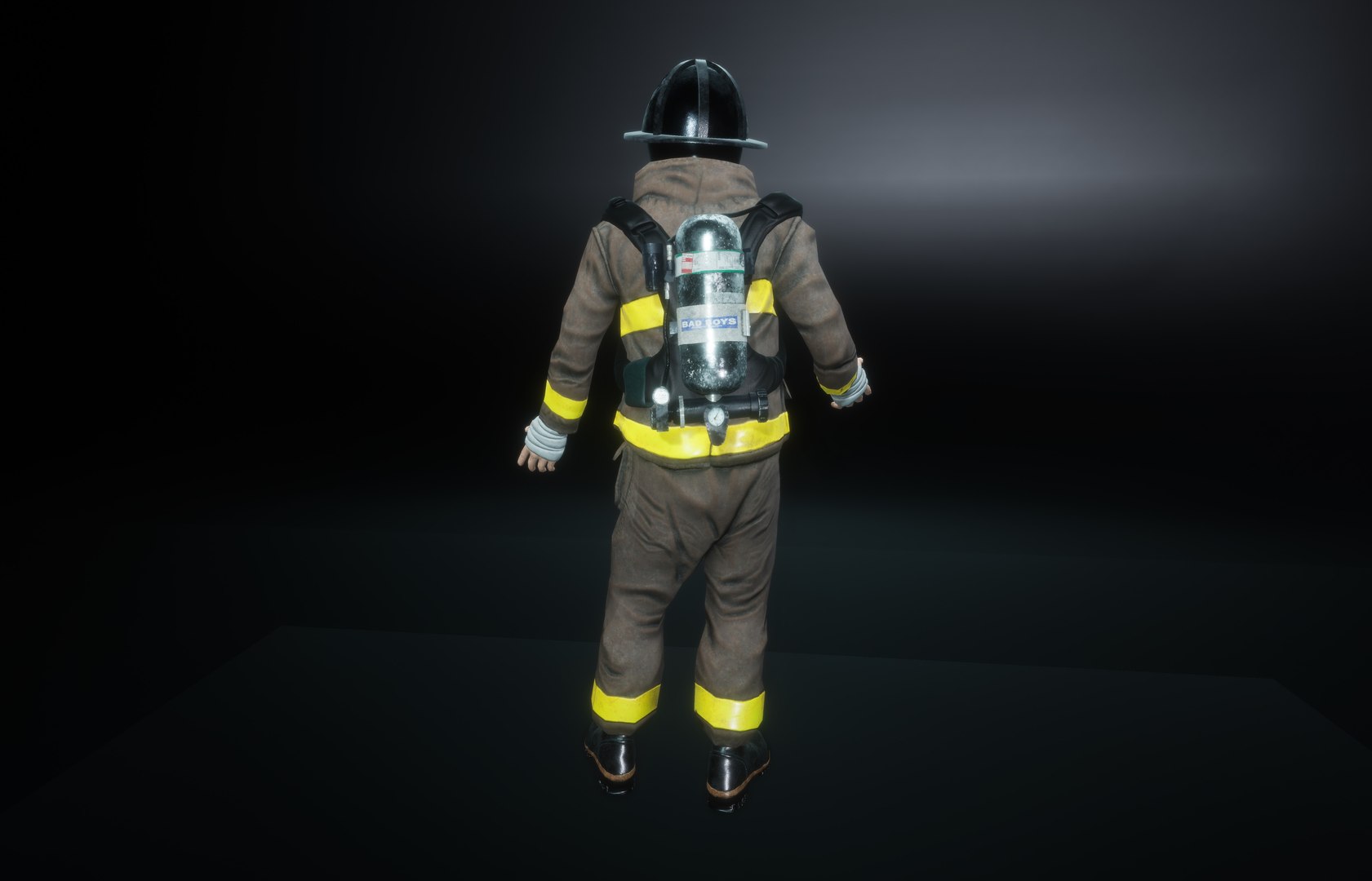 3D Model Firefighter Character - TurboSquid 1334326