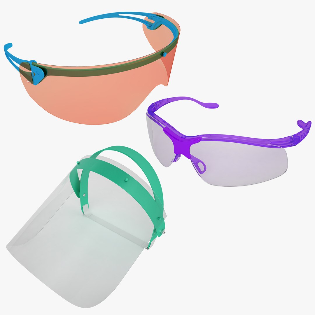 Medical Safety Glasses 3d Max