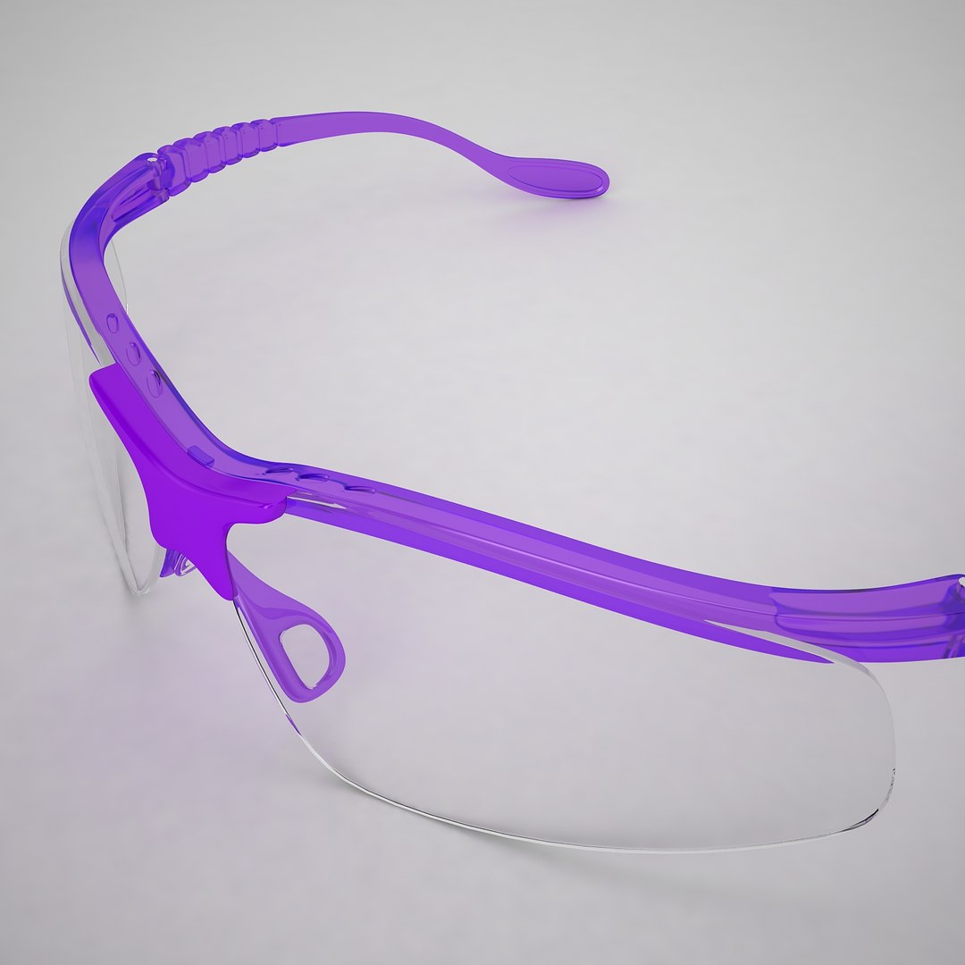 medical safety glasses 3d max