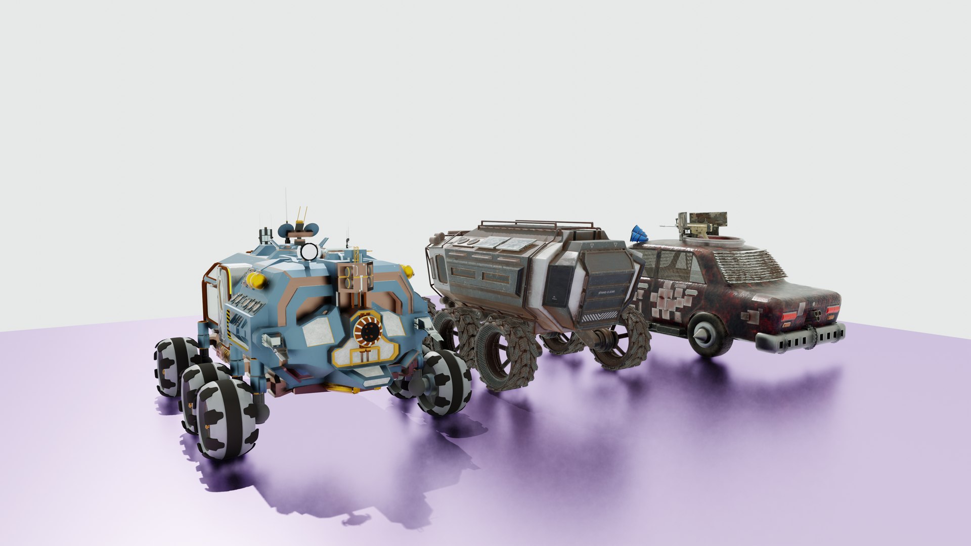 Fantasy War Vehicles Pack 3D Model - TurboSquid 2411940