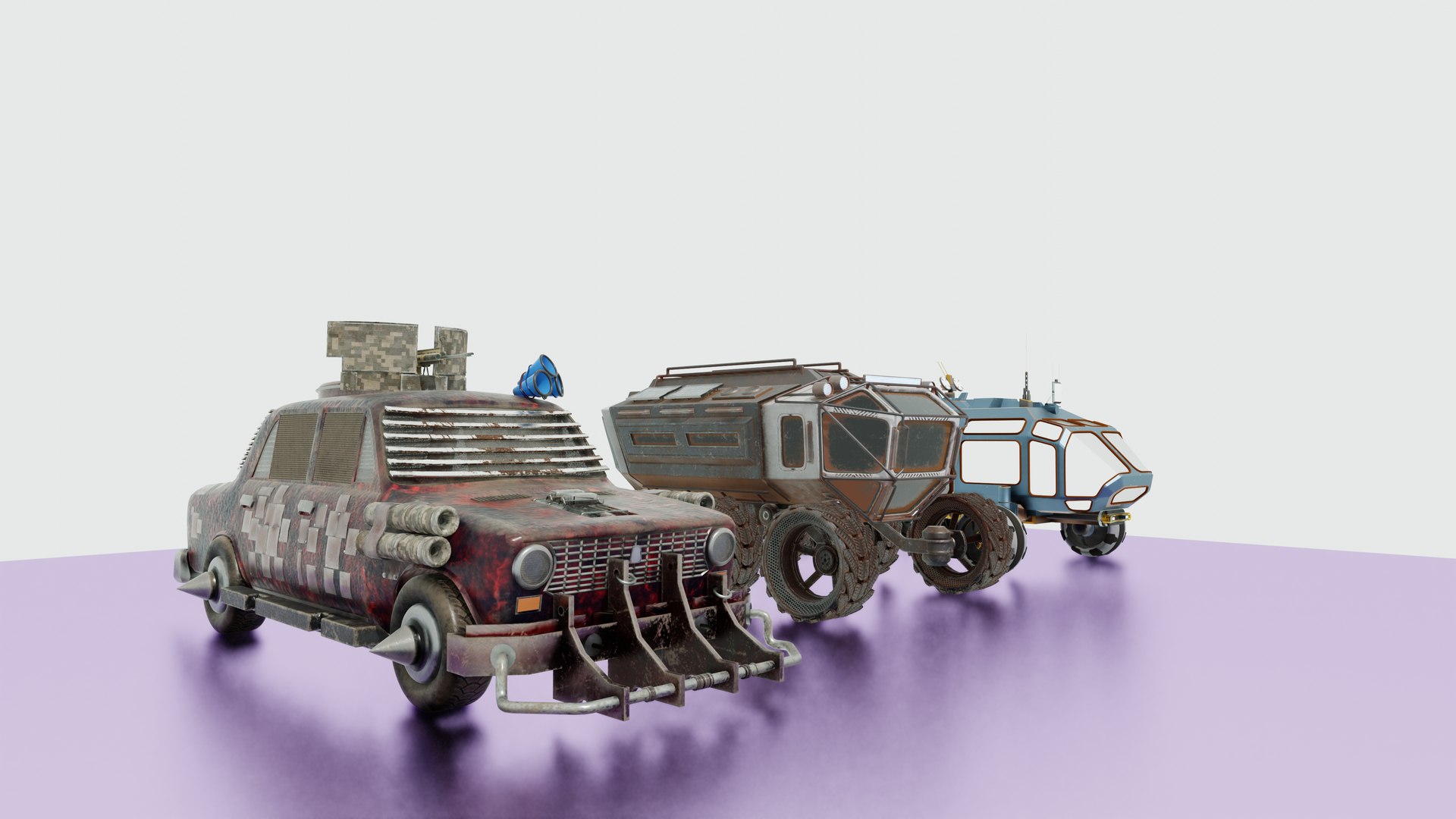 Fantasy War Vehicles Pack 3D Model - TurboSquid 2411940