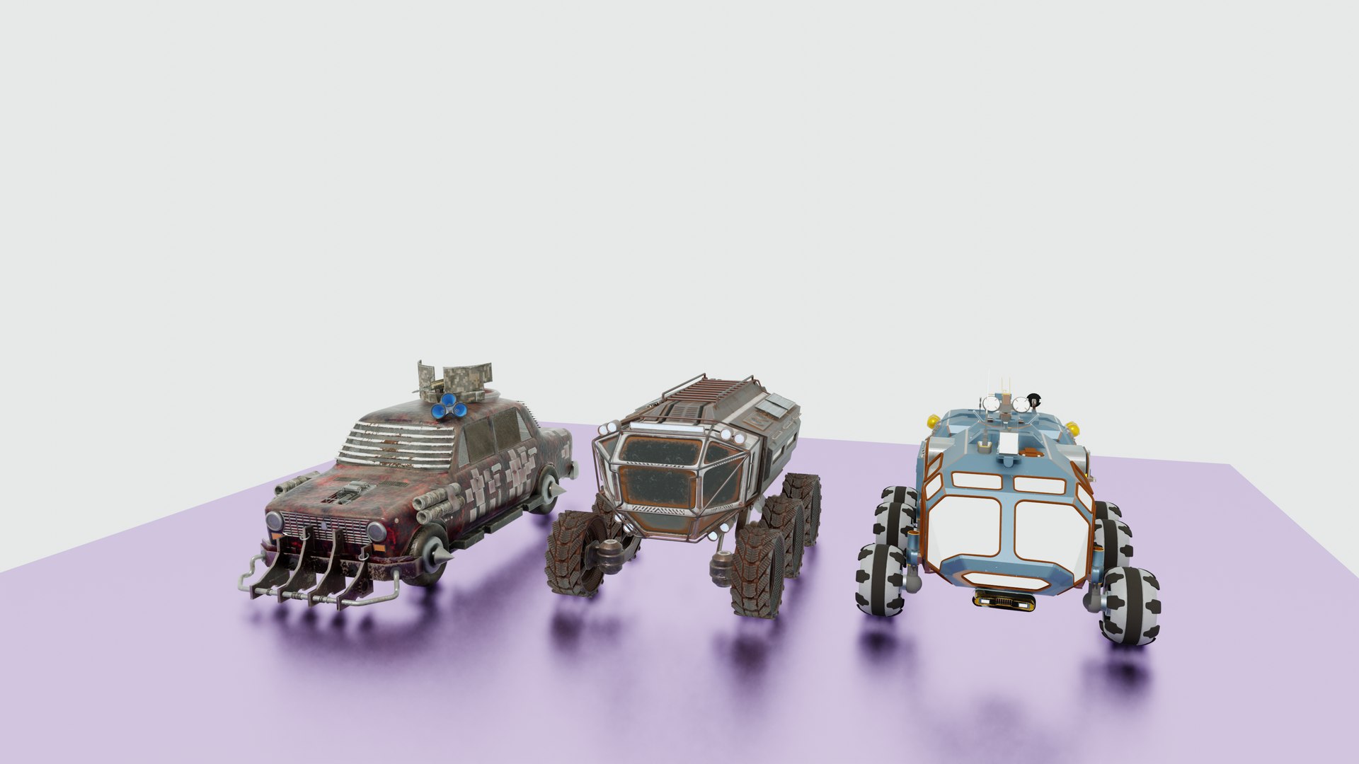Fantasy War Vehicles Pack 3D Model - TurboSquid 2411940