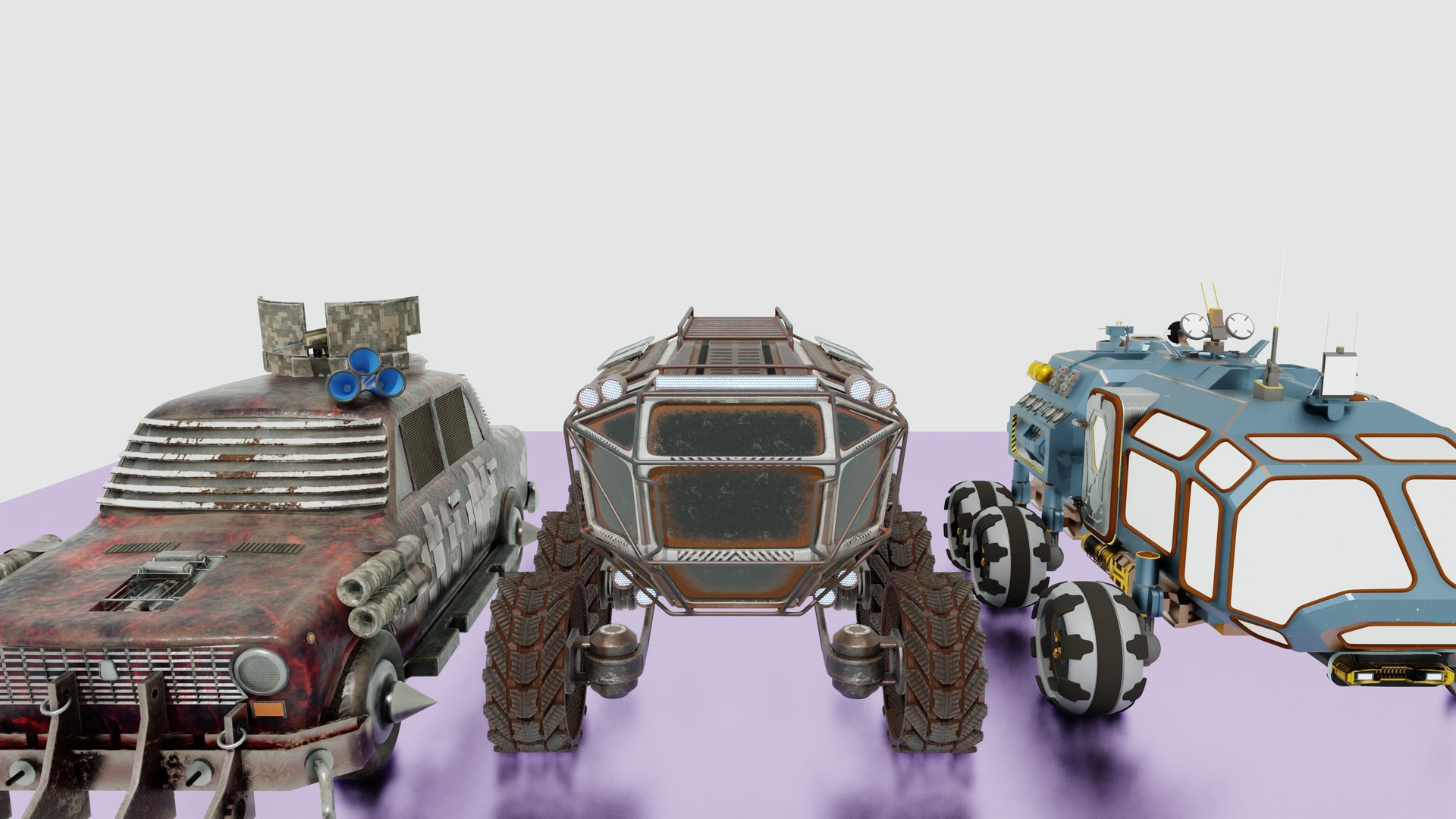 Fantasy War Vehicles Pack 3D Model - TurboSquid 2411940