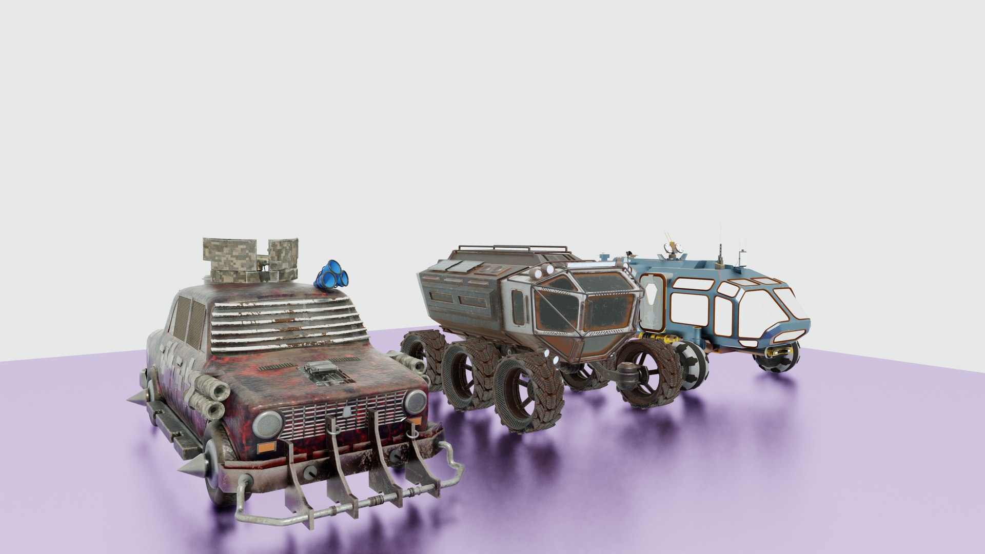 Fantasy War Vehicles Pack 3D Model - TurboSquid 2411940