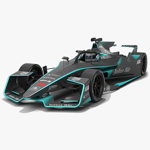 3D Generation 3 Formula E Race Car Season 2022 - 2023 - TurboSquid 1900443