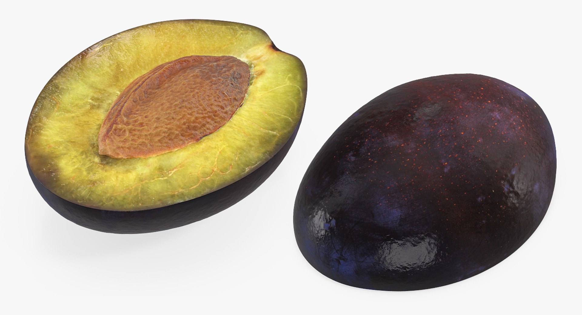 Cross section fruits 3 3D model - TurboSquid 1230108