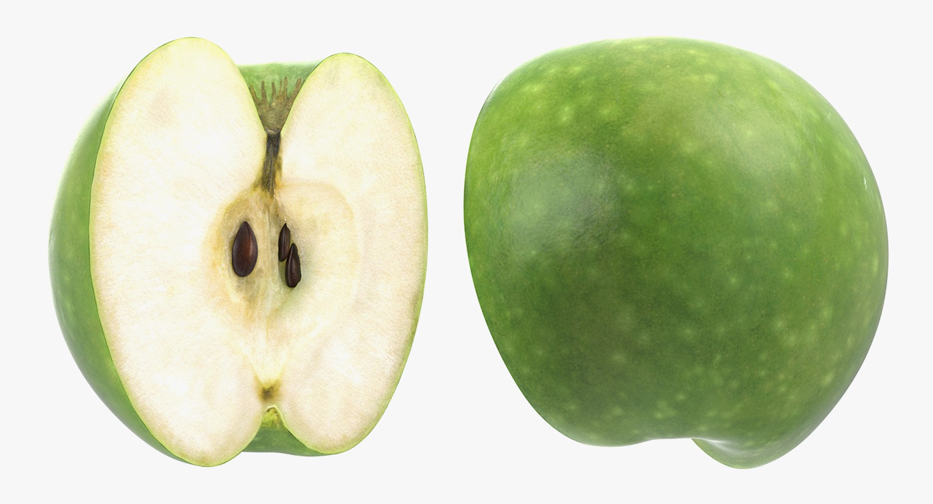 Cross section fruits 3 3D model - TurboSquid 1230108