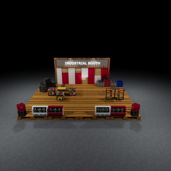 Free SketchUp Exhibition-Stand Models | TurboSquid