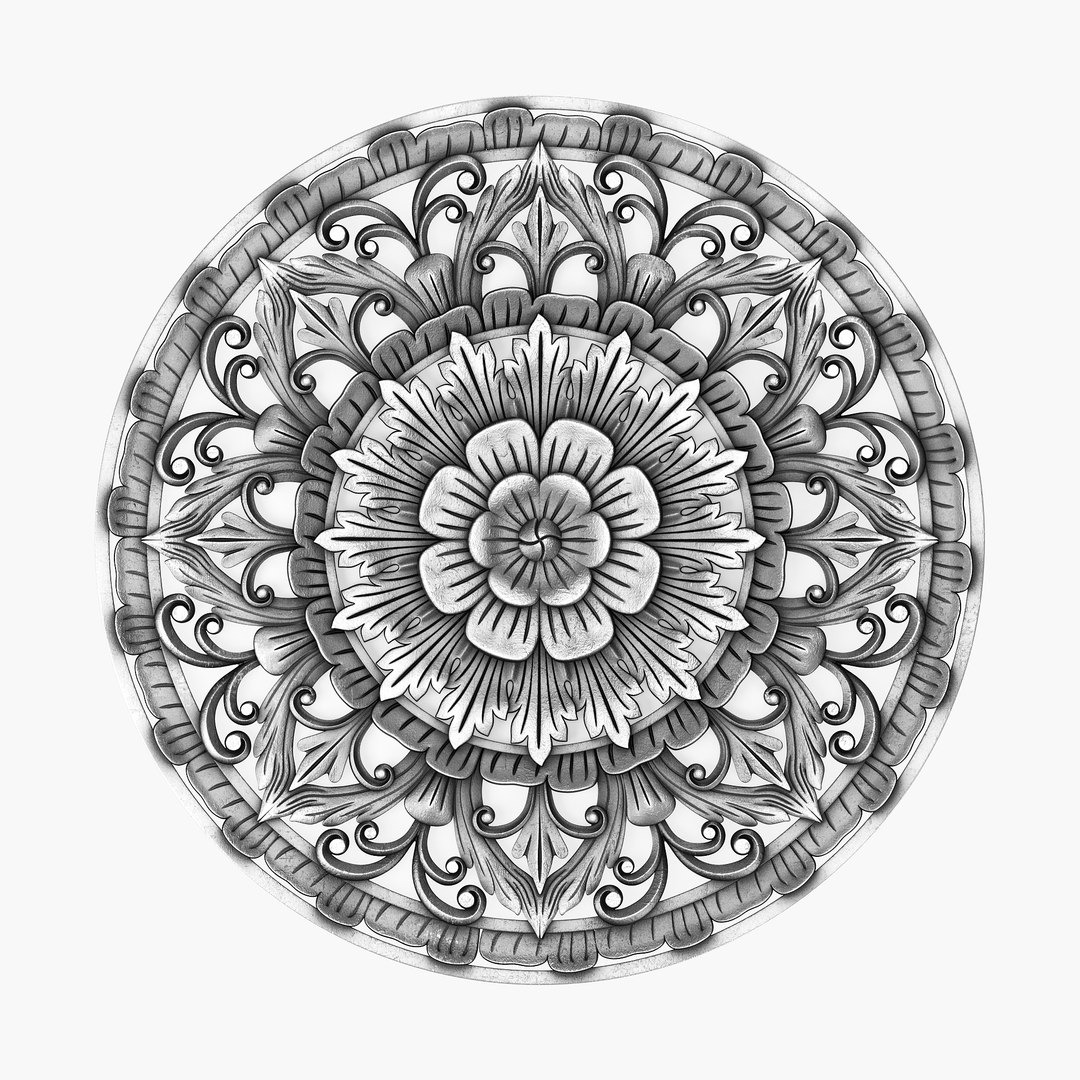 3D Rosette Model - TurboSquid 2026040