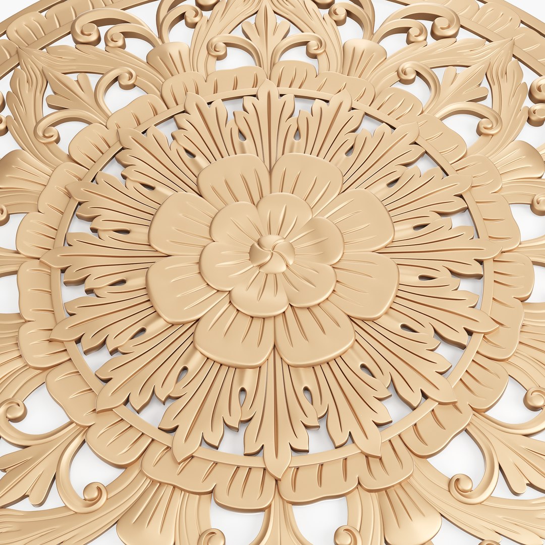 3D Rosette Model - TurboSquid 2026040