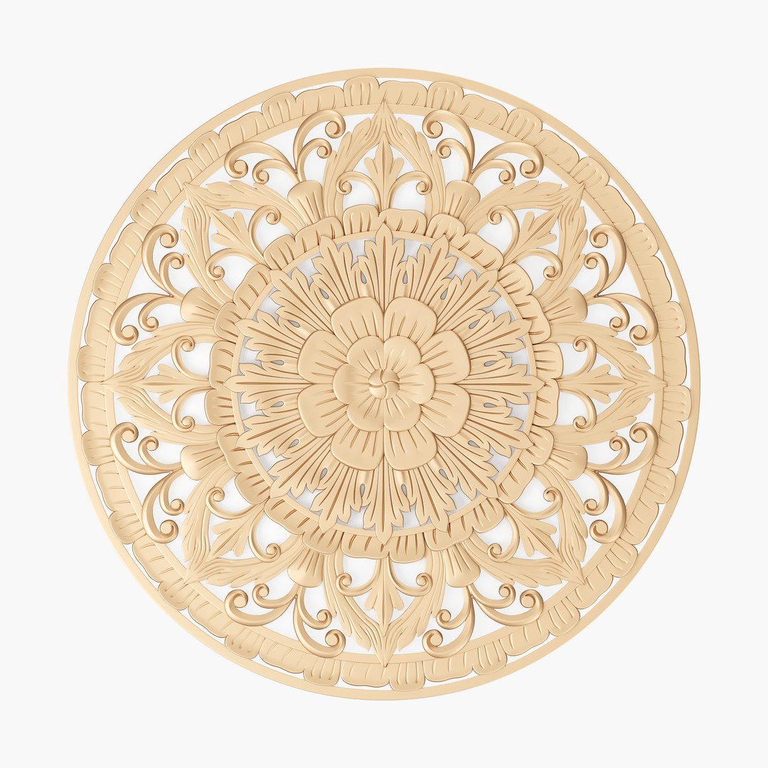 3D Rosette Model - TurboSquid 2026040