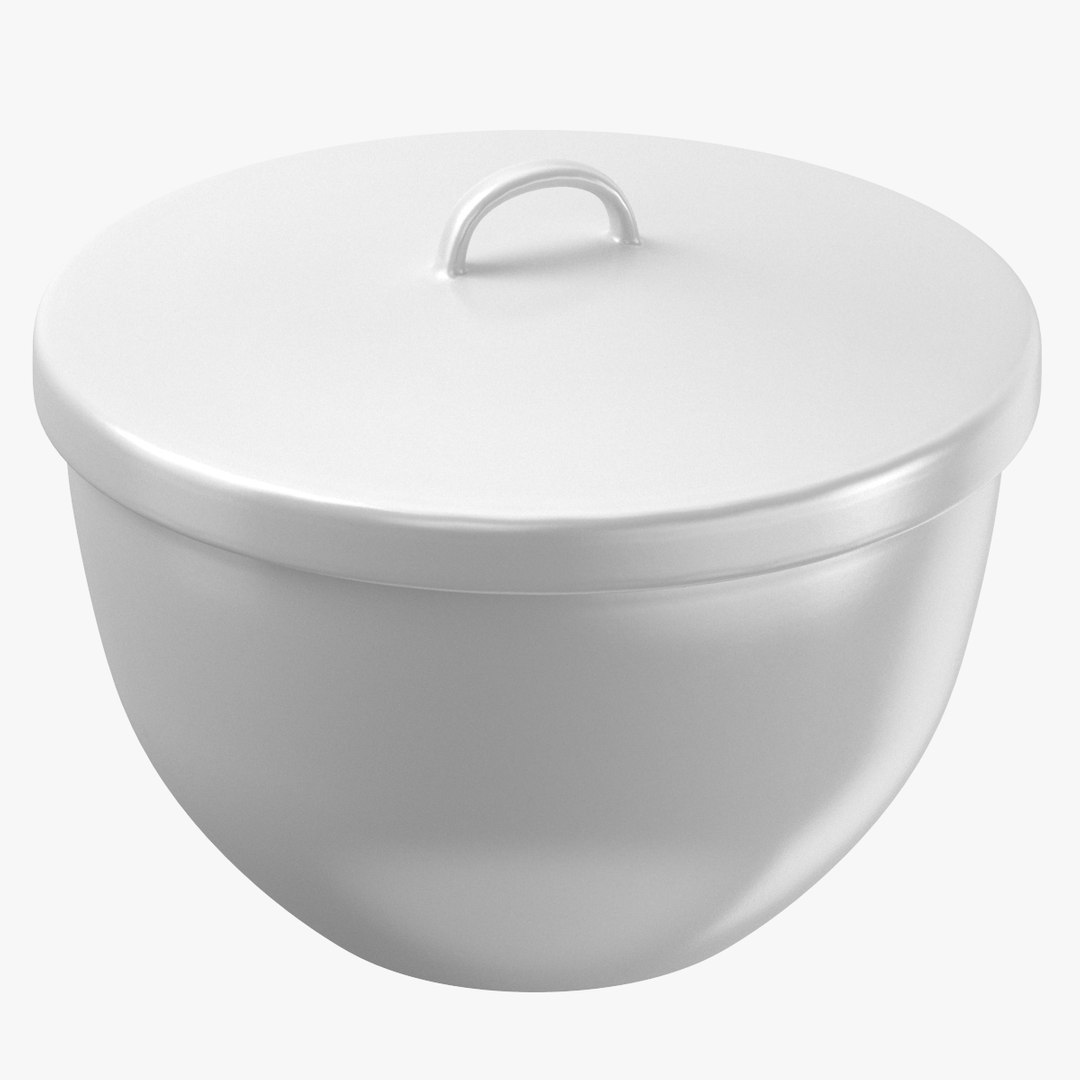 3D Crucible 100ml Closed - TurboSquid 1607357