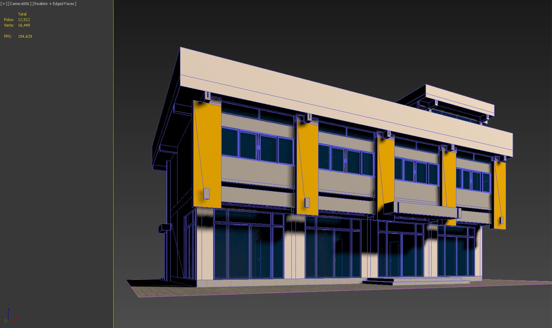 1970s Office Building Model - TurboSquid 1598511