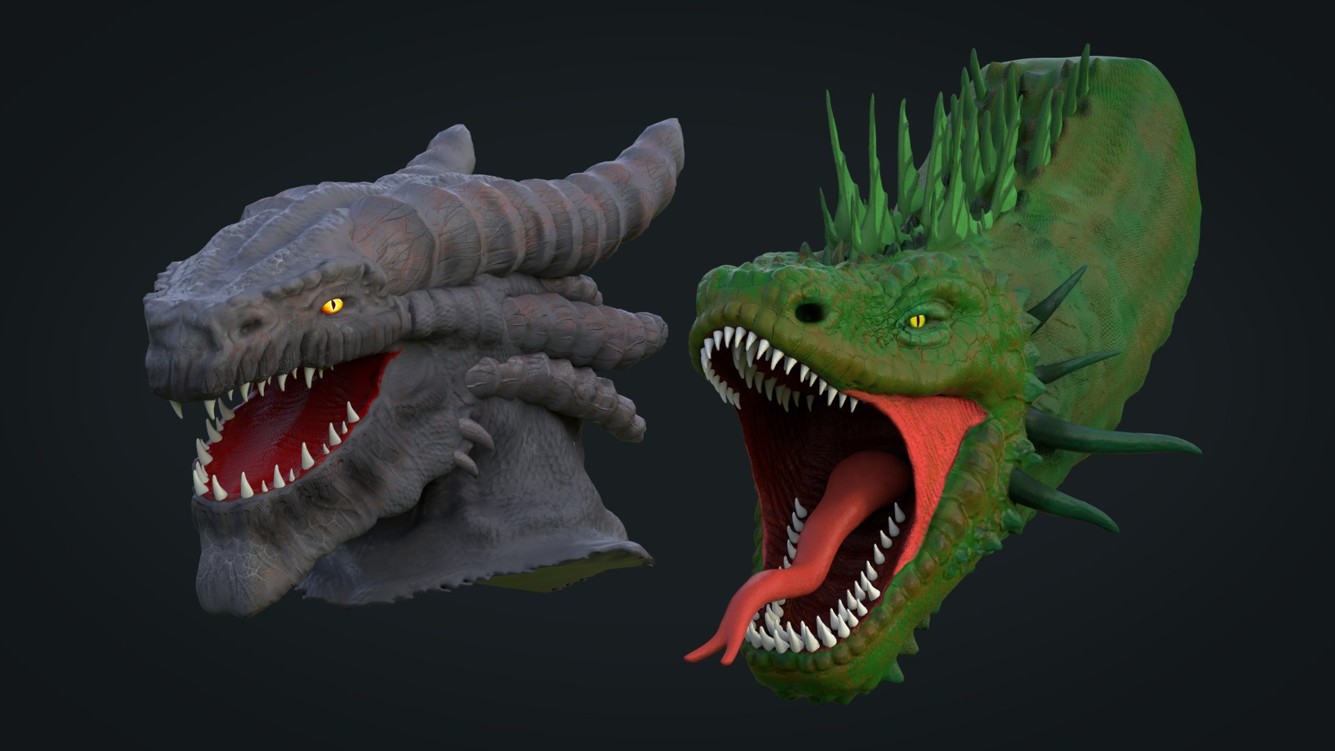 3D Elder Dragon Model - TurboSquid 1222392