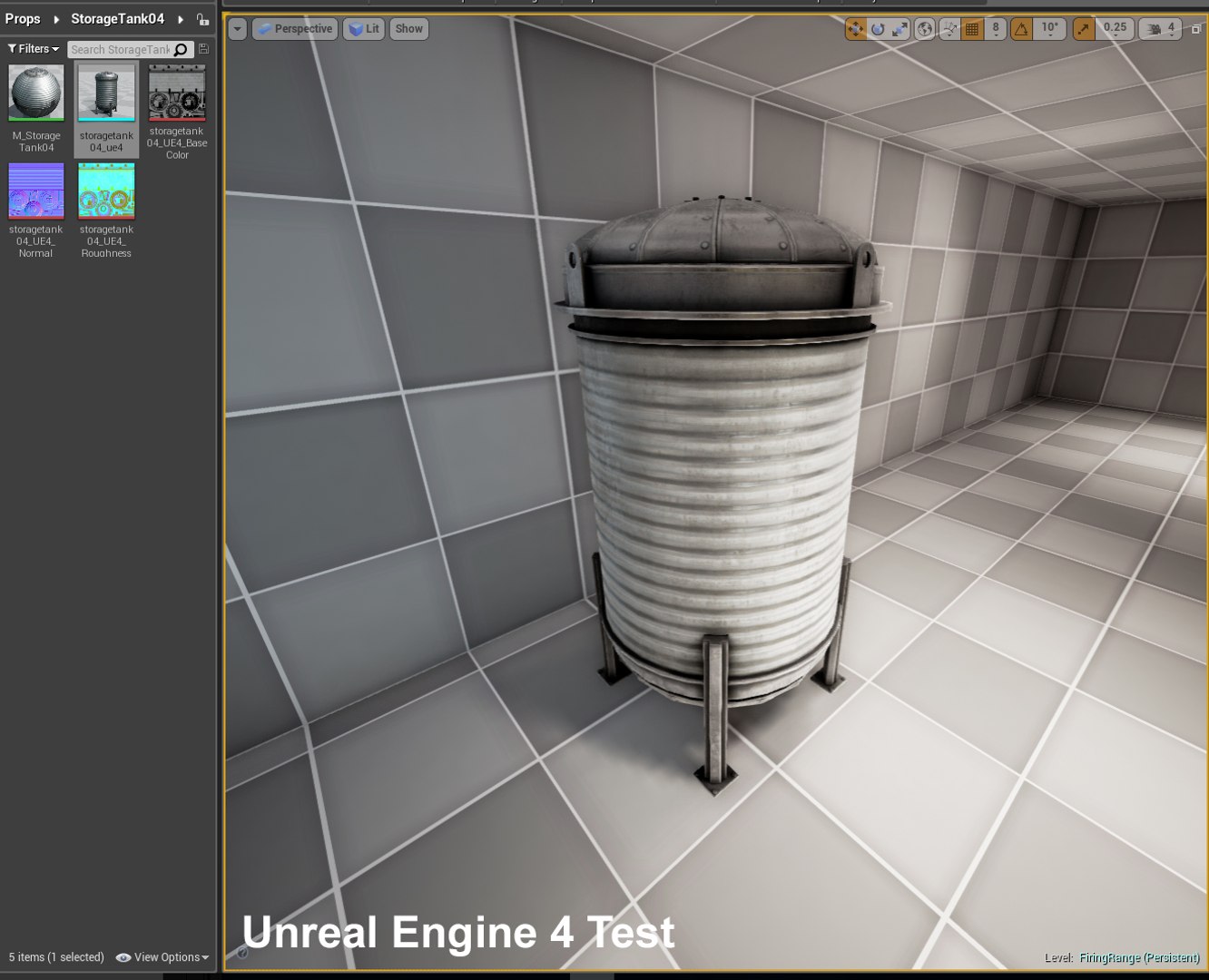 3d Model Storage Tank