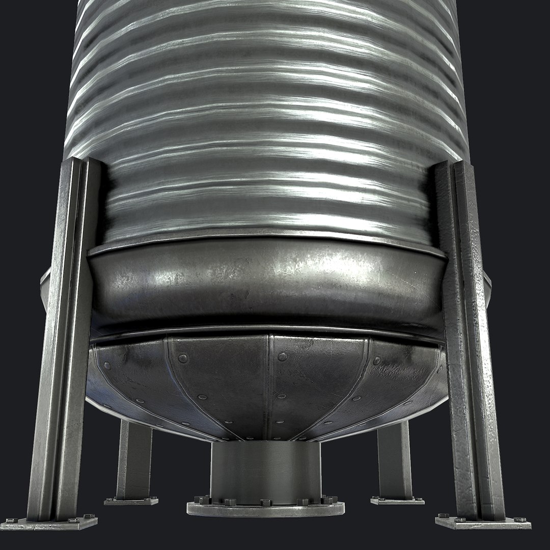3d Model Storage Tank
