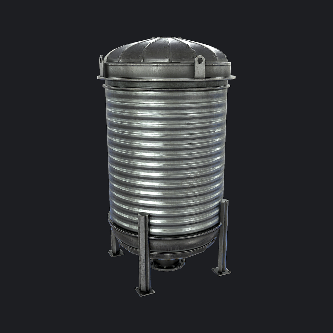 3d Model Storage Tank