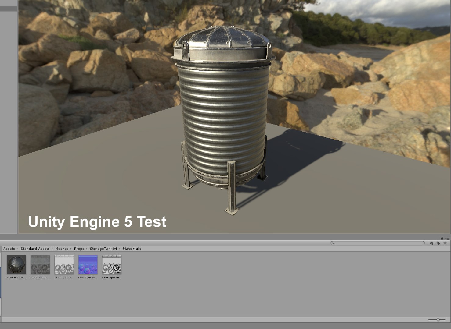 3d Model Storage Tank