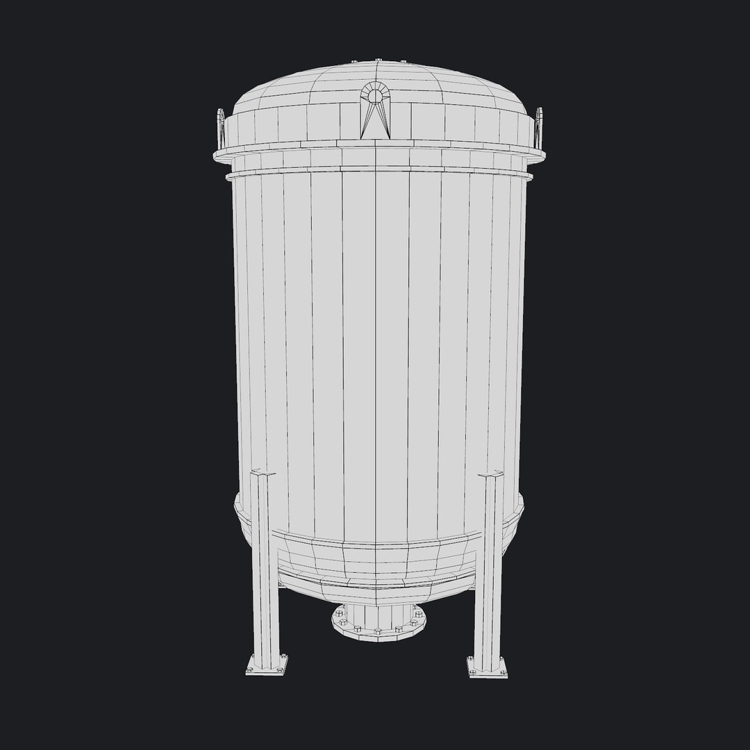 3d Model Storage Tank