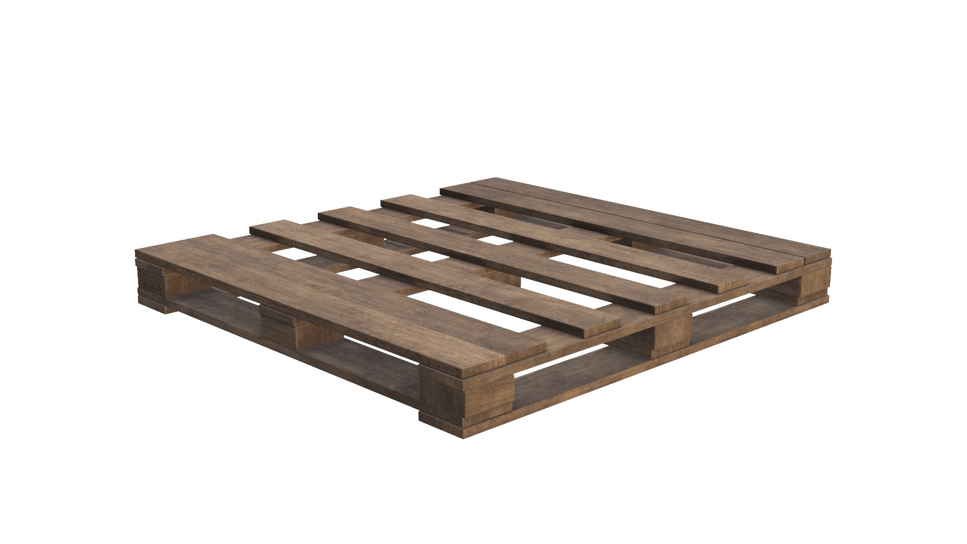 Wooden Pallet 3D Model - TurboSquid 2376111