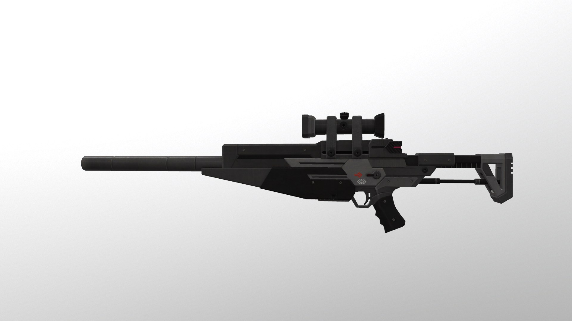 3D Sniper Rifle Level 1 - TurboSquid 2185676