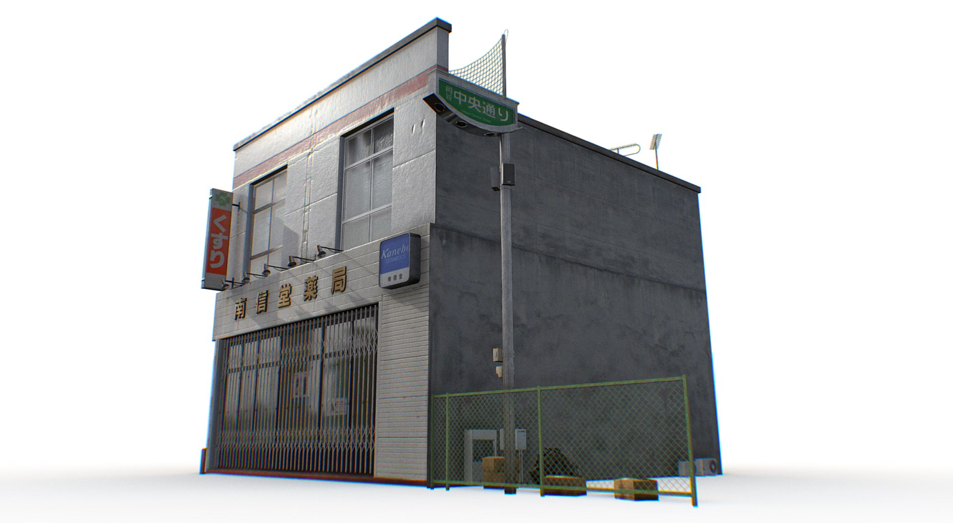 Photorealistic Japanese Building 6 3D Model - TurboSquid 2122186