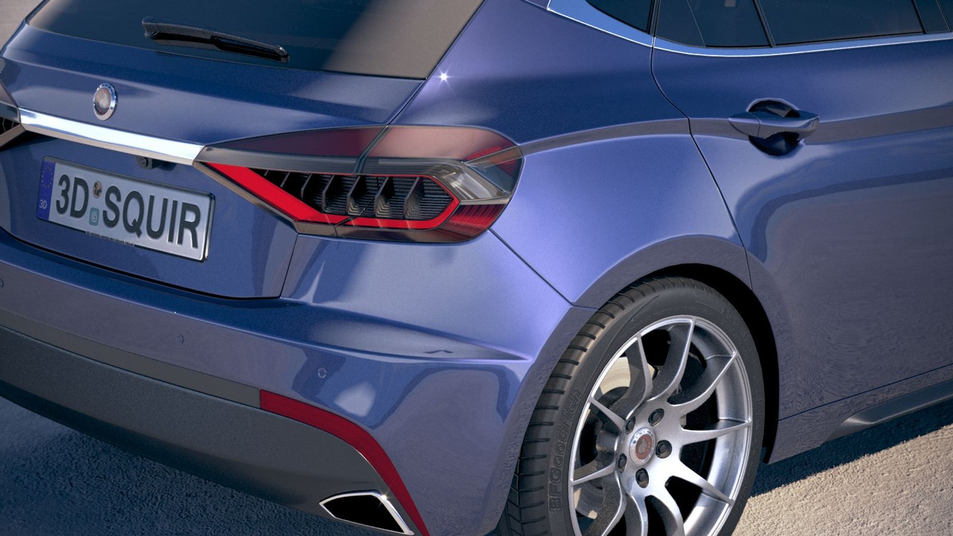 3D Noname Generic Car Model - TurboSquid 1370168