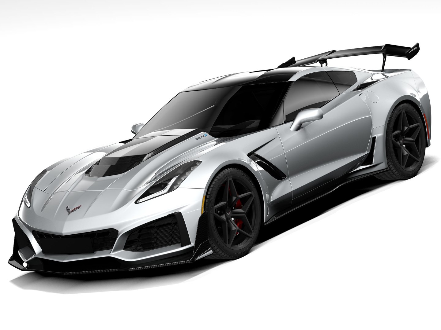 Chevrolet Corvette ZR1 2019 3D Model - TurboSquid 2217669