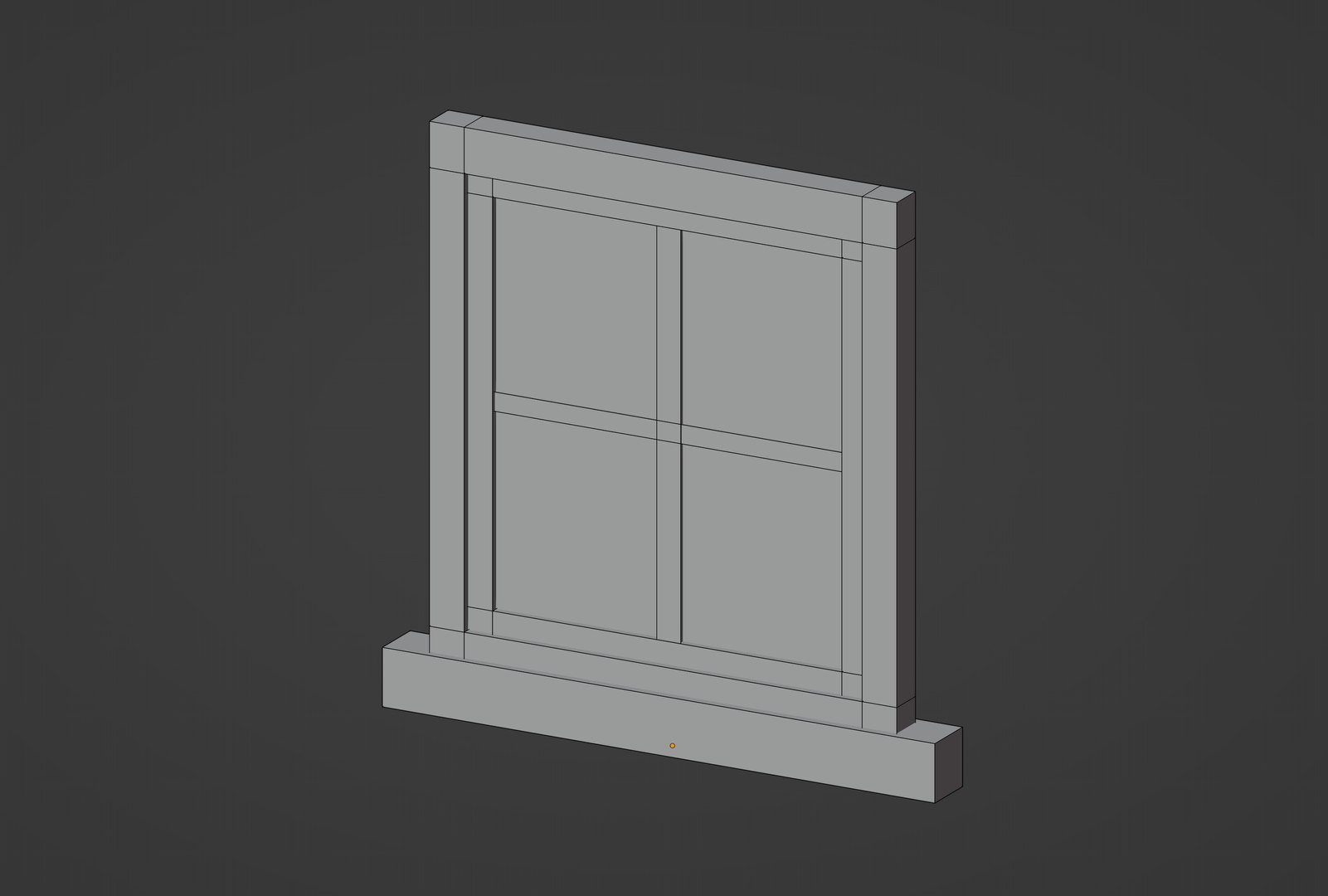 Window Low Poly Model - TurboSquid 2058259