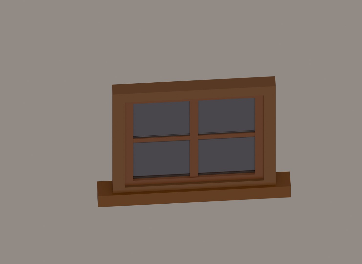 Window Low Poly Model - TurboSquid 2058259