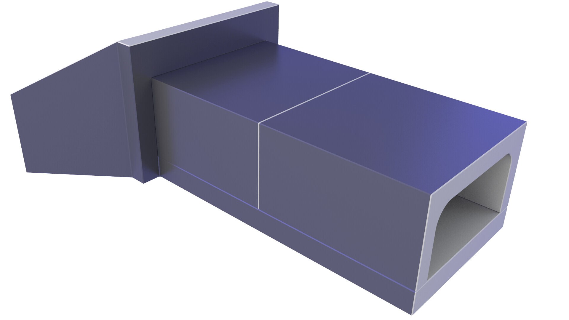 3D Concrete Box Culvert Bridge 45 Model - TurboSquid 1980000