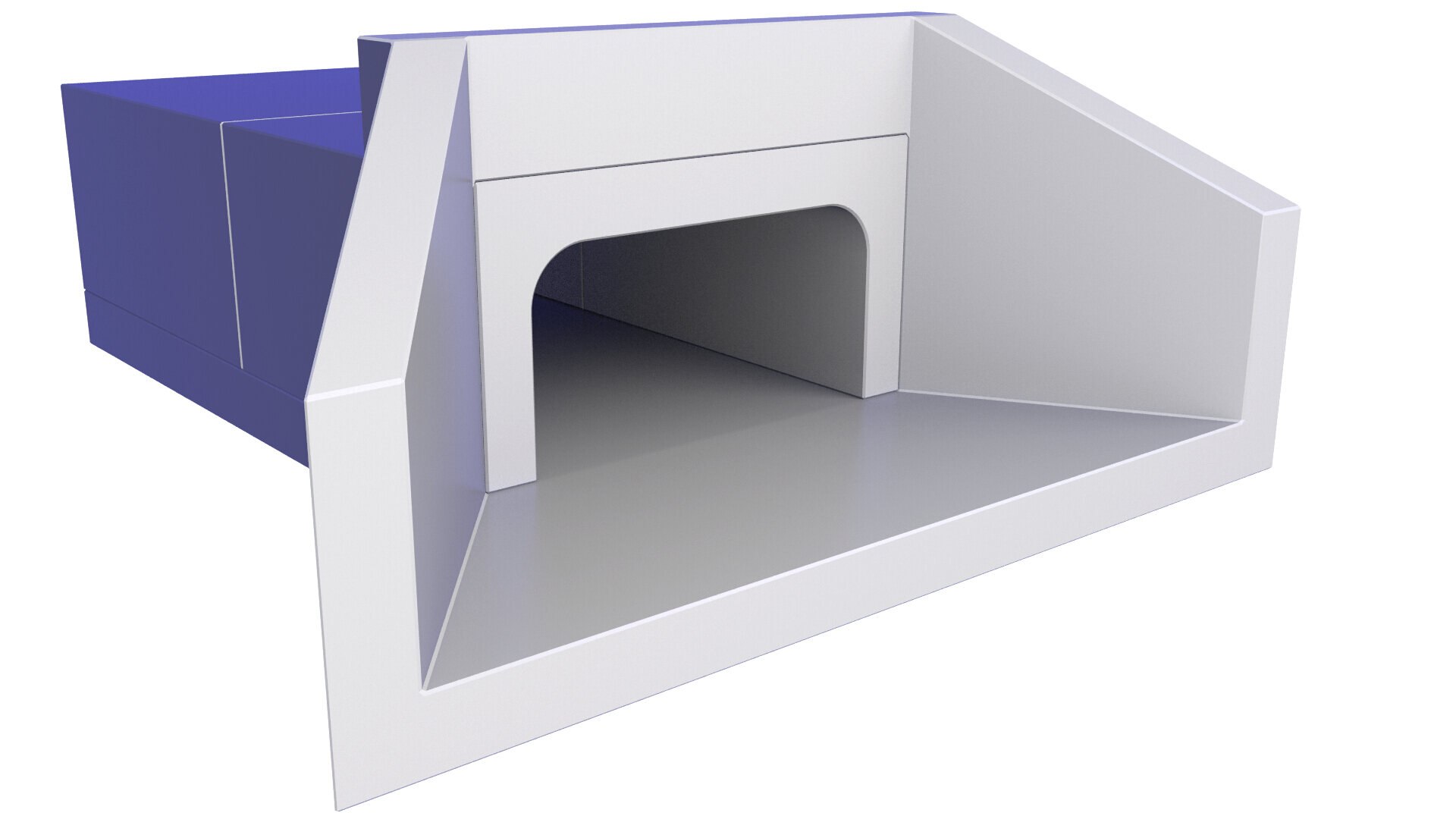 3D Concrete Box Culvert Bridge 45 Model - TurboSquid 1980000