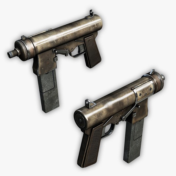 Stechkin TKB-486 SMG 3D 모델 - TurboSquid 1031015